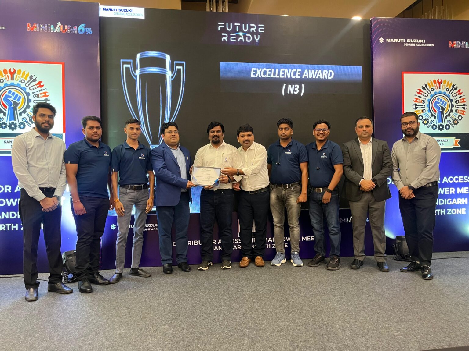 Beekay Maruti Unit Wins 2 Awards at Maruti Suzuki Accessories Meet 2025